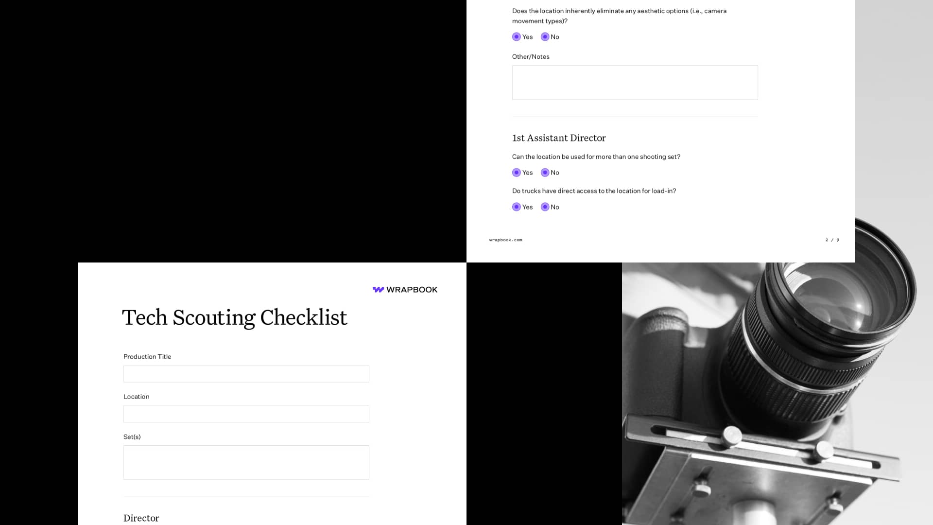 Download the Tech Scouting Checklist | Wrapbook